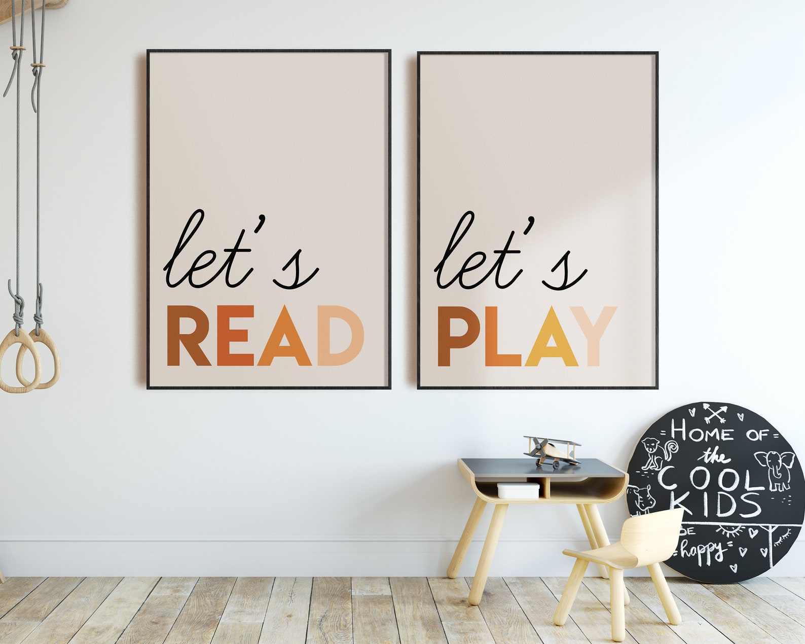 Let's Play Let's Read Sign Let's Play Printable - Etsy
