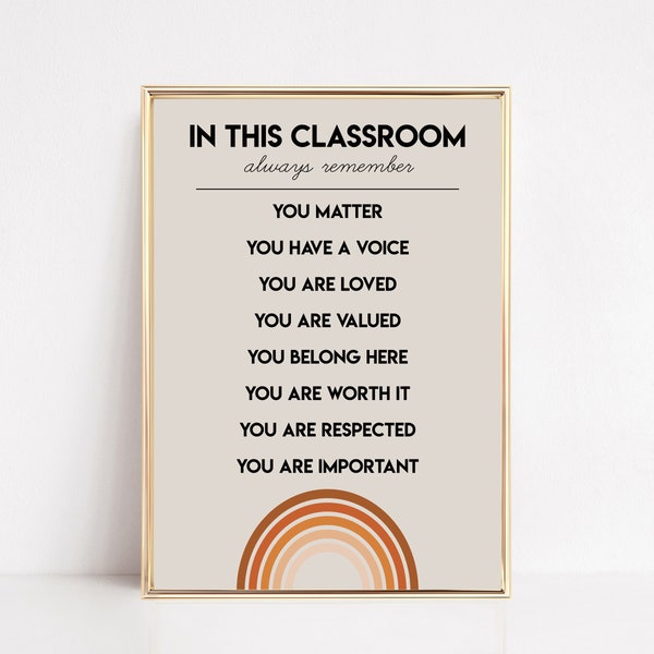 Classroom Rules - Etsy