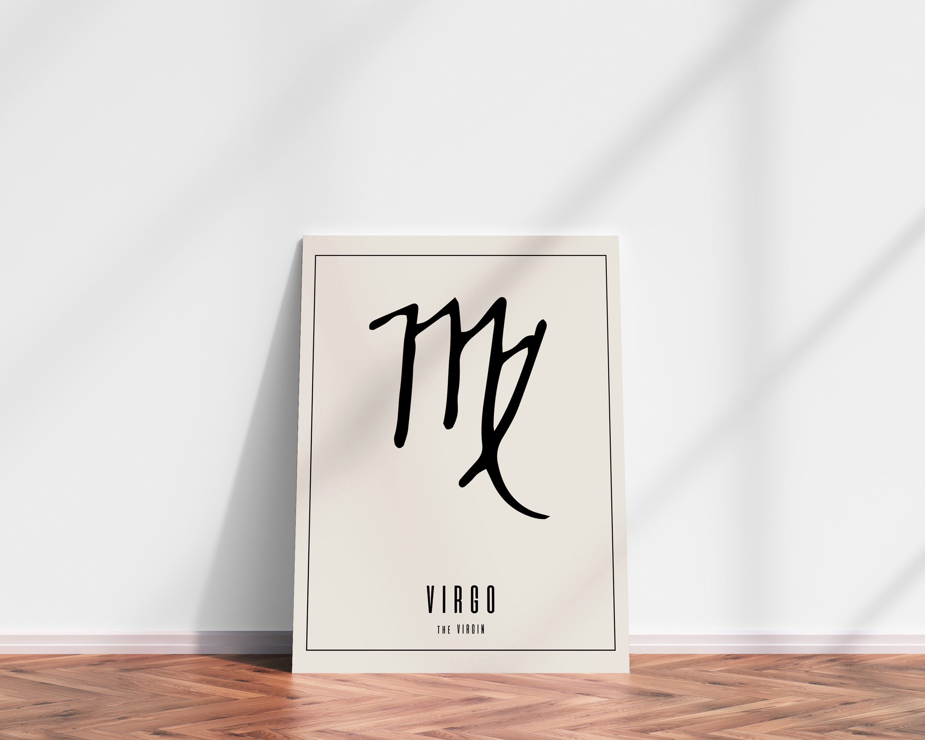 Virgo Wall Art Virgo Zodiac Print Astrology Gifts Virgo | Etsy