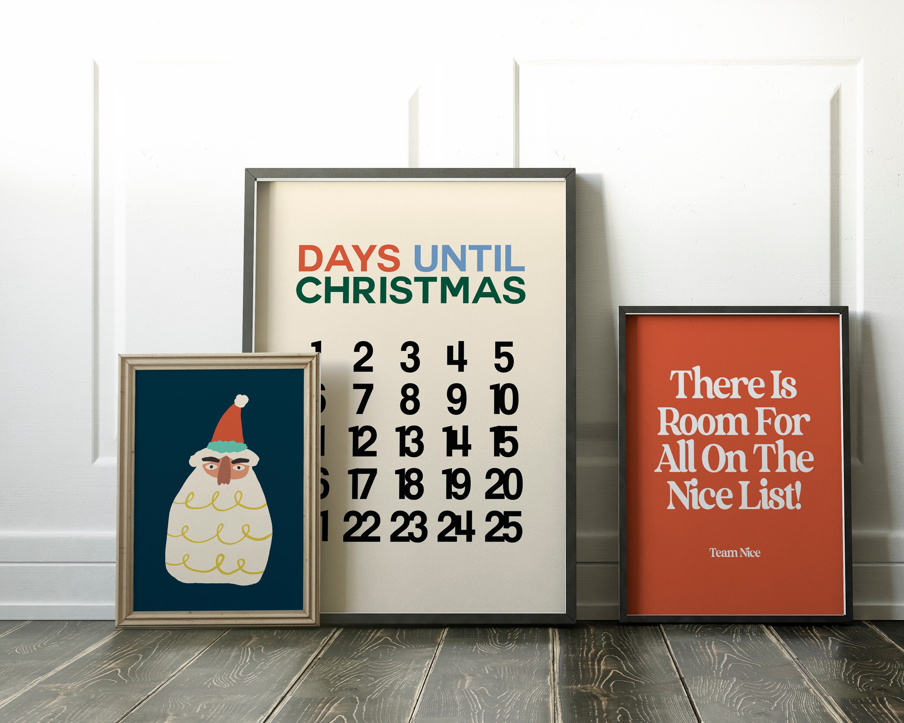 Advent Printable Christmas Countdown Christmas Print - Etsy