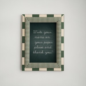 Cute Classroom Decor | Chalkboard Classroom Wall Art | Write Your Name ...