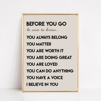Printable Inspirational Quotes Mountain Scene Classroom Decor ...