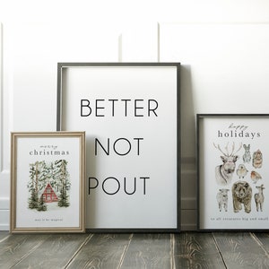 Funny Christmas Print | Christmas Wall Art | Christmas Printable ...