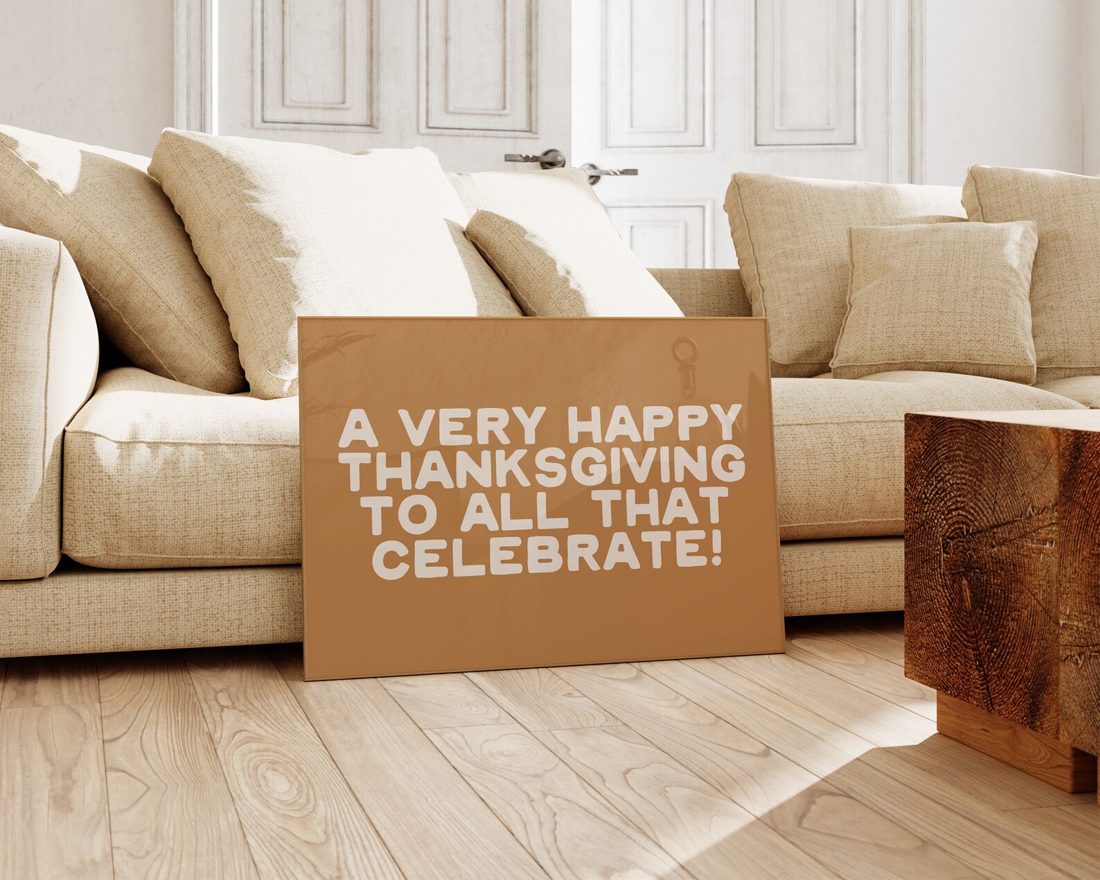 Happy Thanksgiving Sign | Thanksgiving Decor | Friendsgiving Decor ...