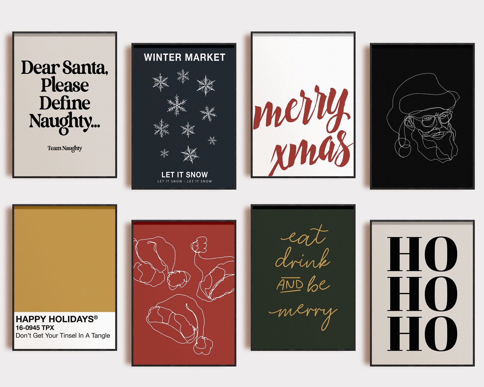 Funny Christmas Prints 20 CHRISTMAS PRINTABLES Christmas - Etsy
