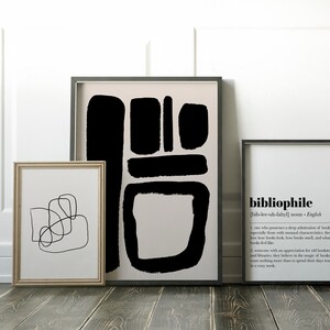 Bibliophile Definition Print | Book Wall Art | Book Lover Print | Book ...
