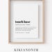 Funny Office Wall Art | Touch Base Definition Print | Cubicle Decor ...