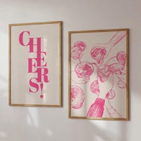Pink Posters - Etsy