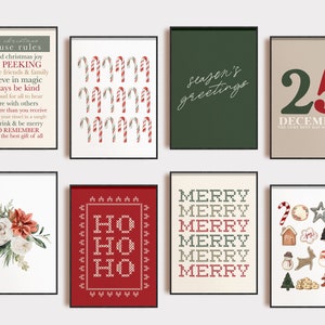Classic Christmas Prints | 20 Christmas Printables | Christmas Decor ...