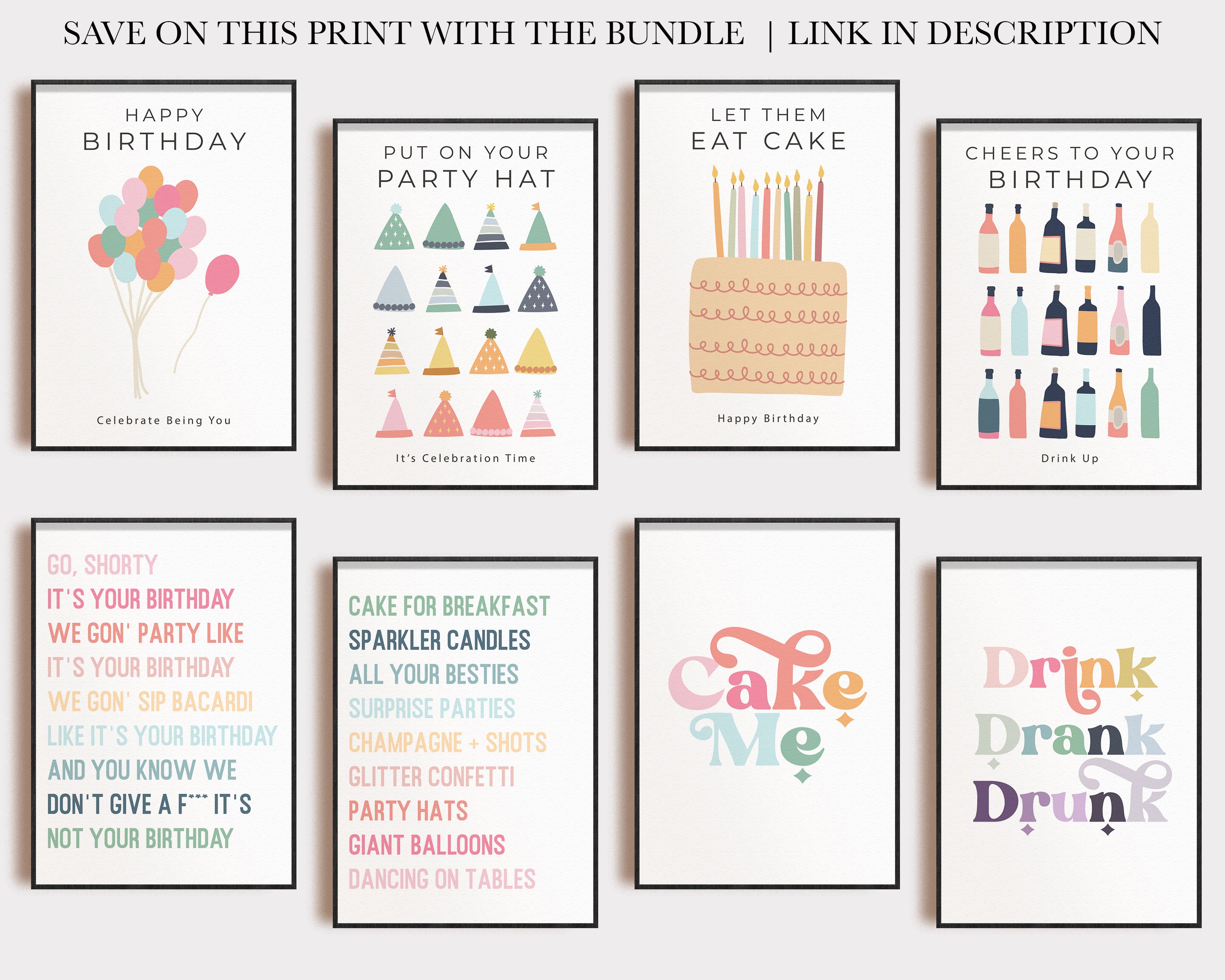 Birthday Definition Print | Birthday Wall Art | Birthday Print ...