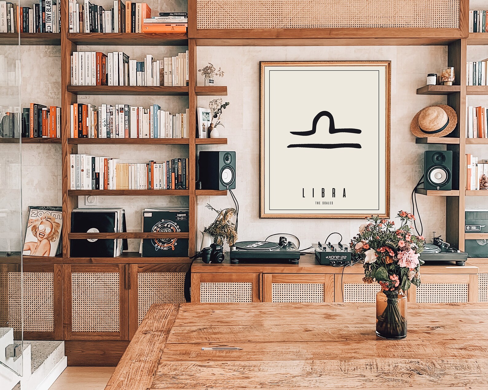 Gifts for Libras | Libra Wall Art | Libra Zodiac Print | Astrology Gift ...