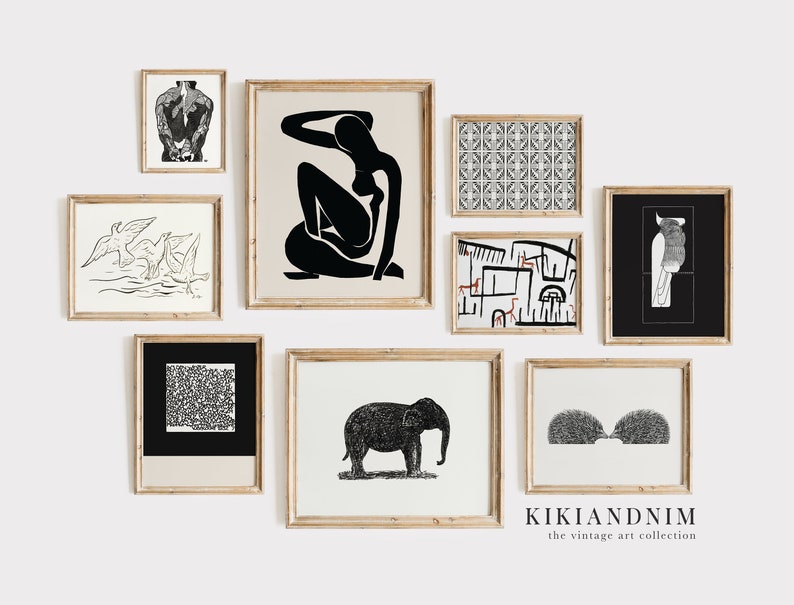 Vintage Wall Art Mega Bundle Collection Over 100 VINTAGE - Etsy