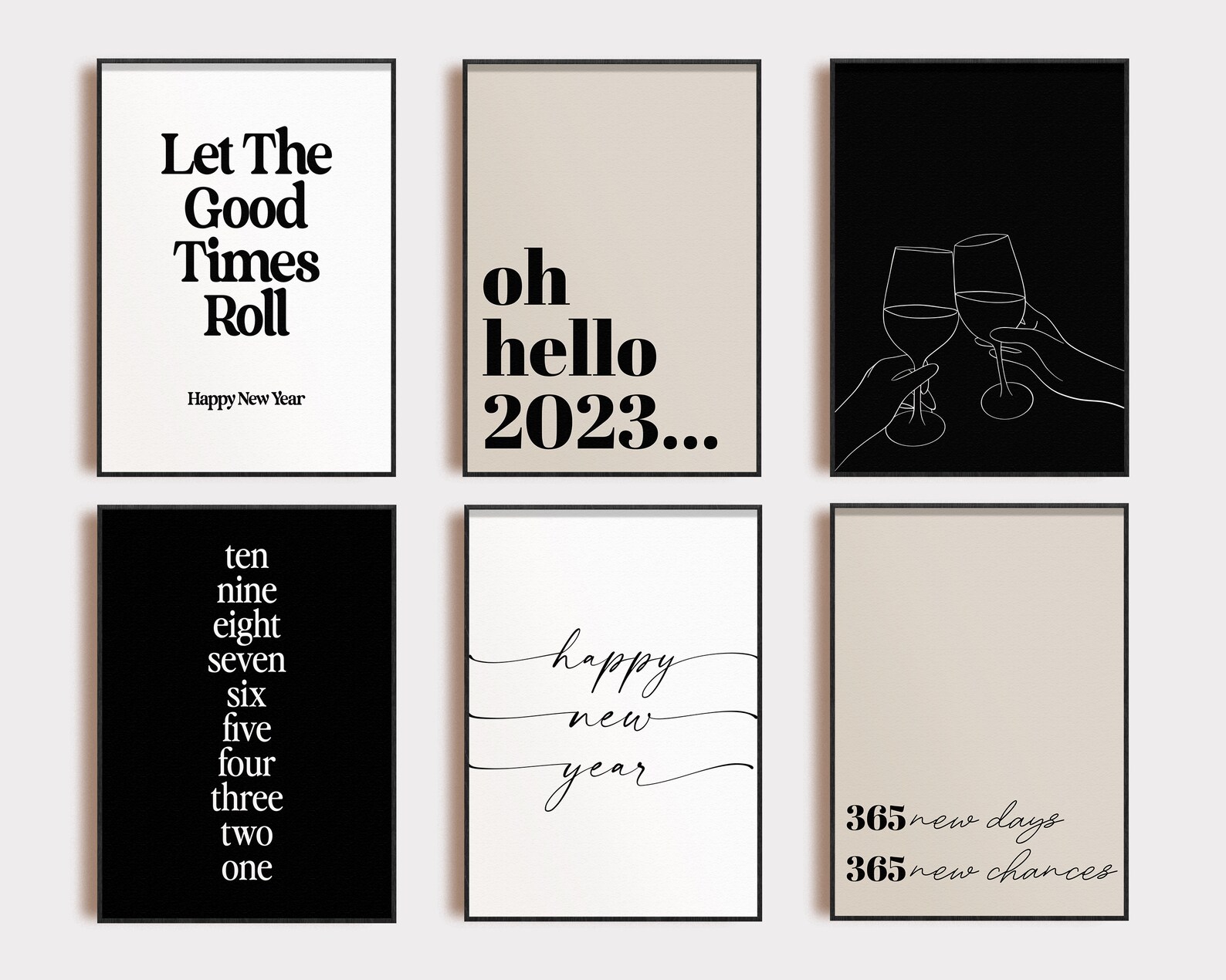 New Years Eve Decorations 20 PRINTABLES 2023 New Years Eve - Etsy