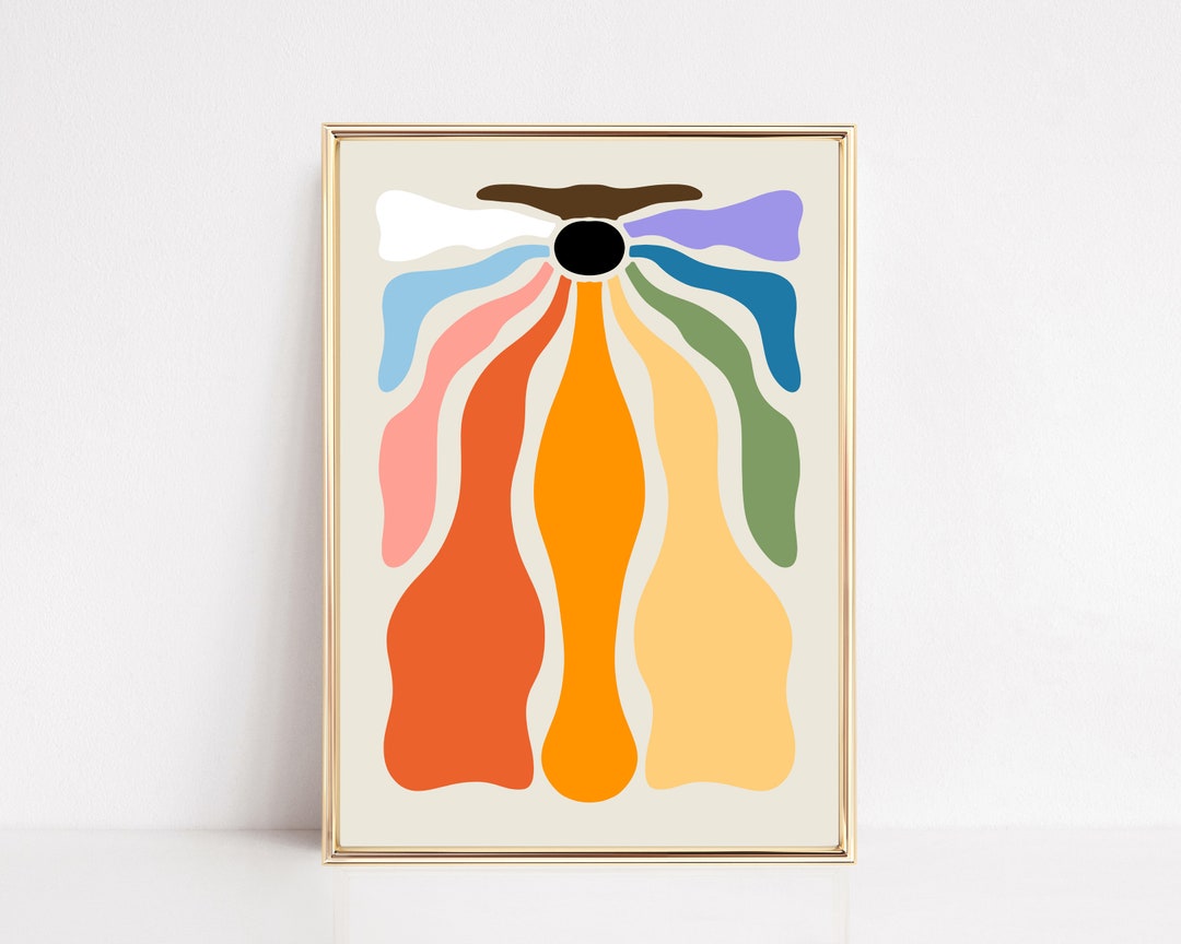 Retro Pride Decor | Subtle Pride Wall Art | LGBTQ Art | Pride Art ...