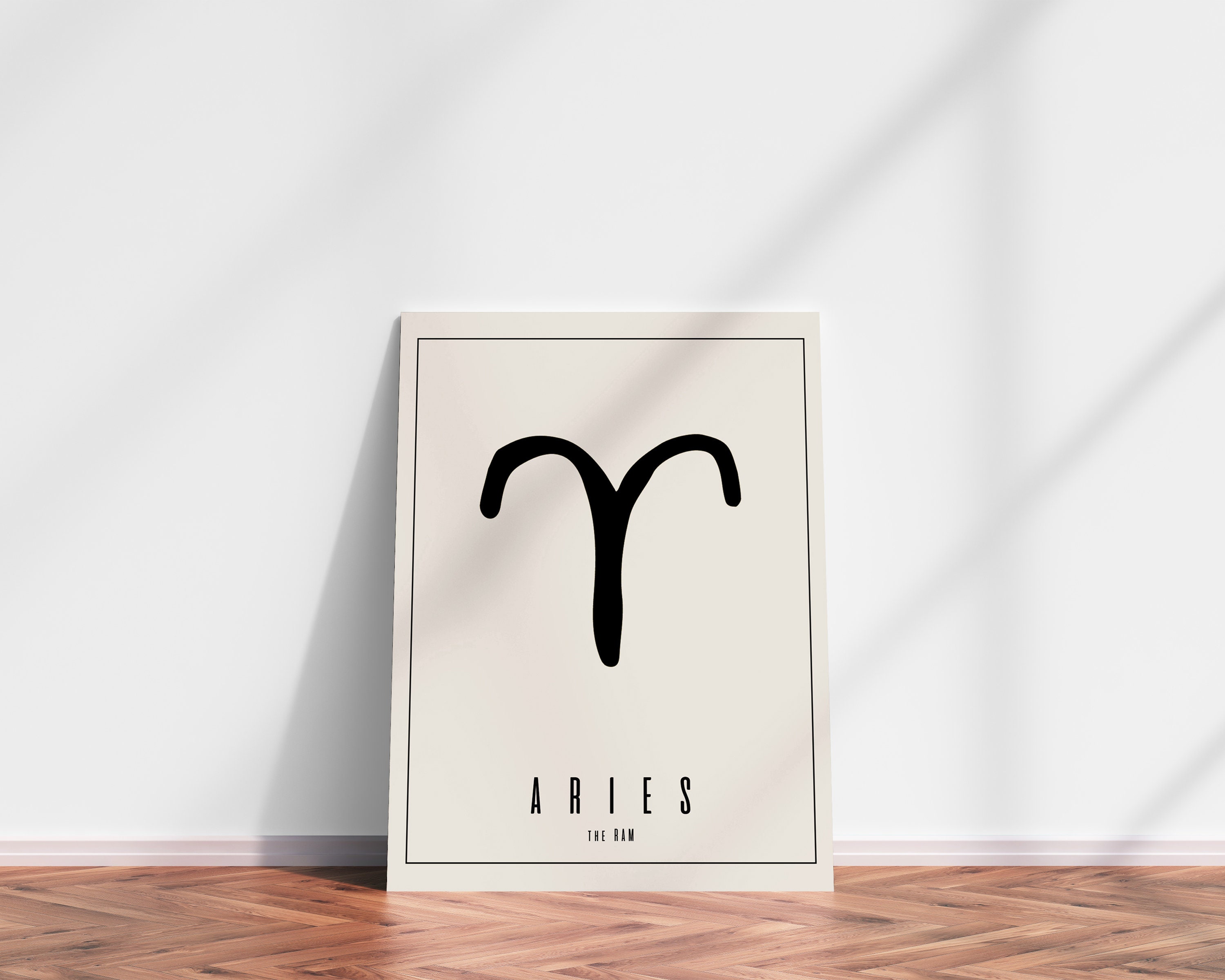 Aries Wall Art | Aries Zodiac Print | Astrology Gifts | Aries Art ...