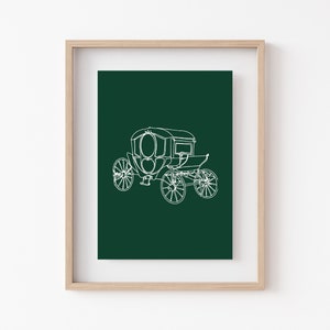 Old Money Aesthetic Printable Vintage Carriage Print - Etsy