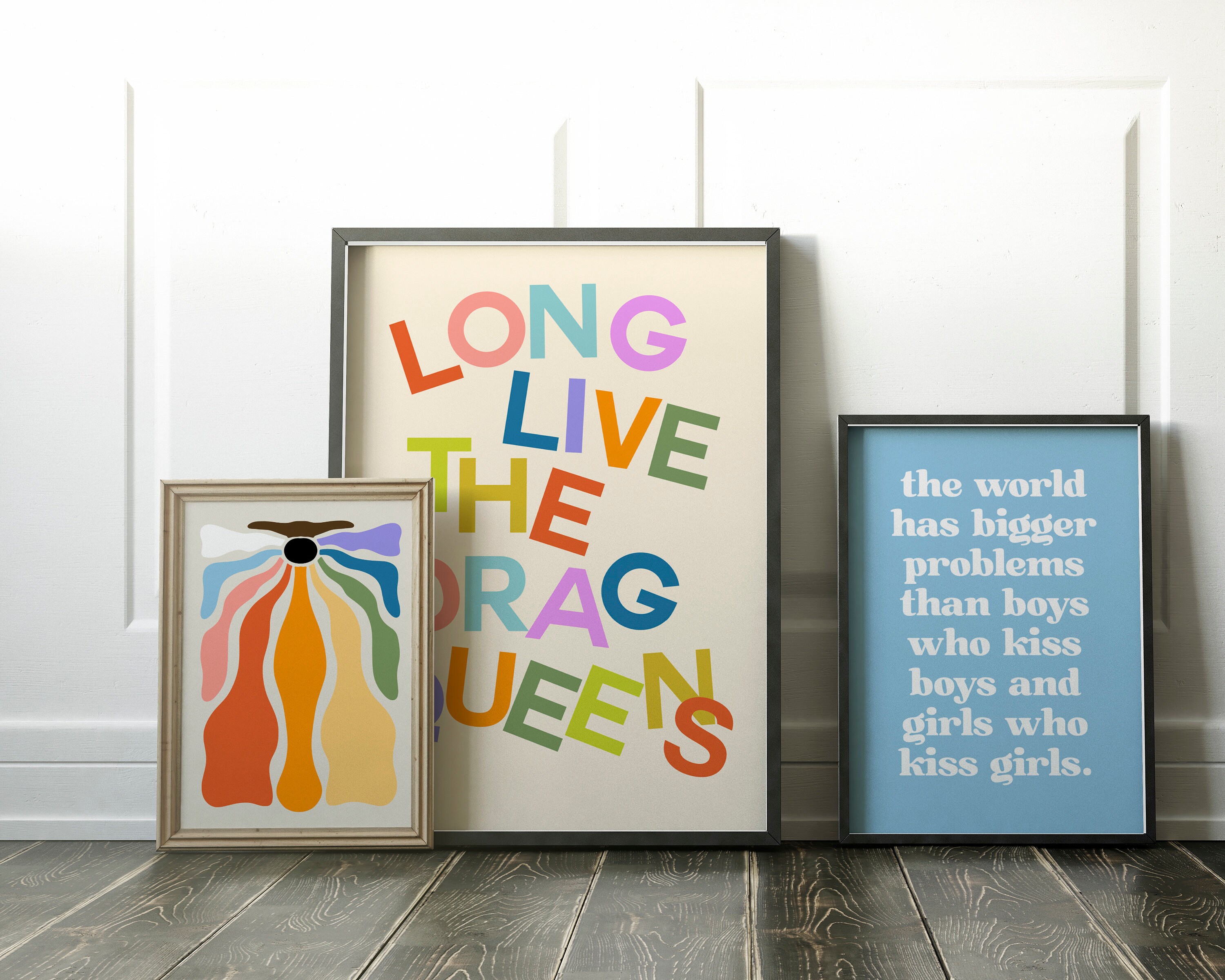 Pride Decor | Drag Queen Wall Art | Gay Pride Wall Art | LGBTQ Art ...