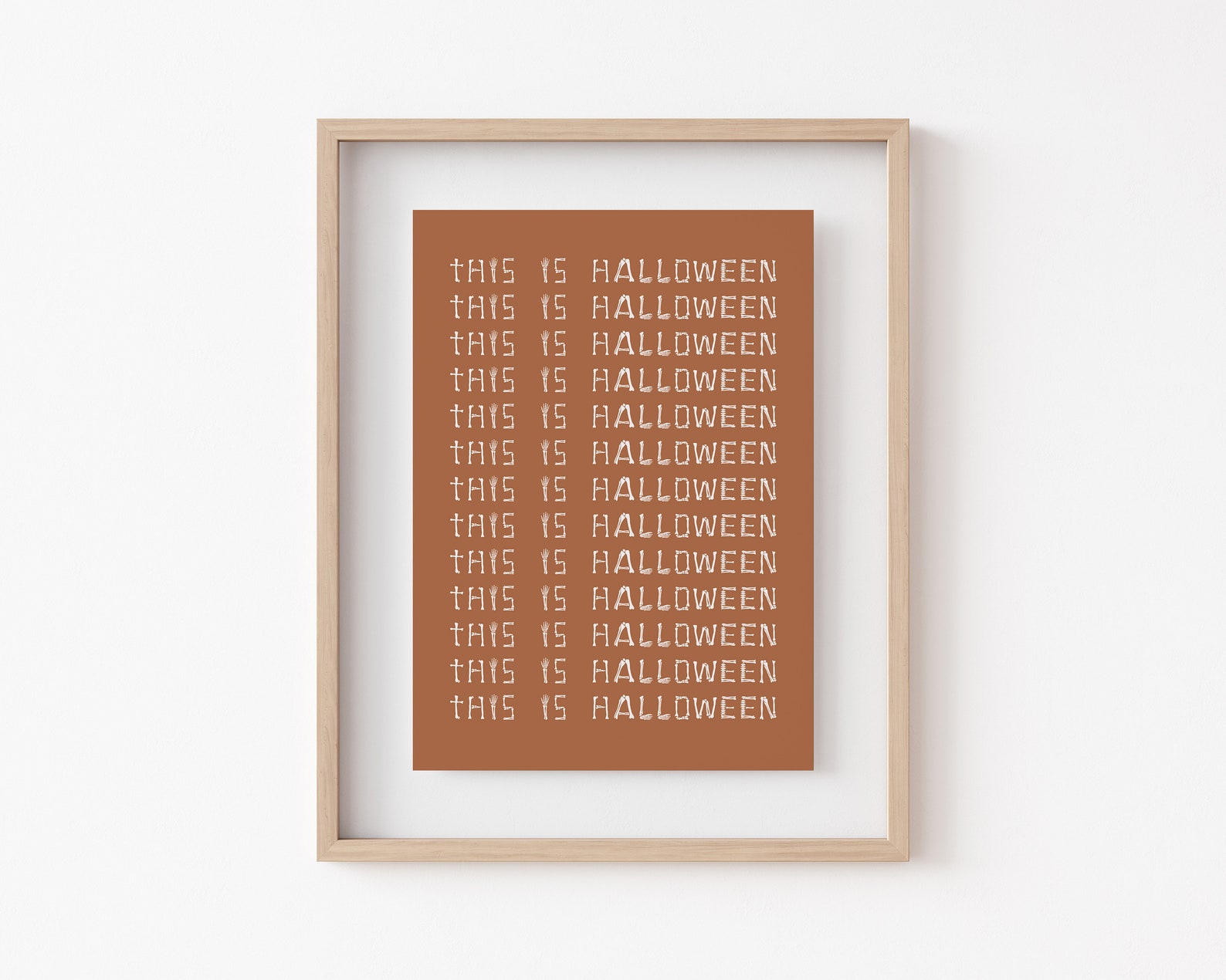 Trendy Halloween Decor | Set of 20 HALLOWEEN PRINTS | Witchy Wall Art ...