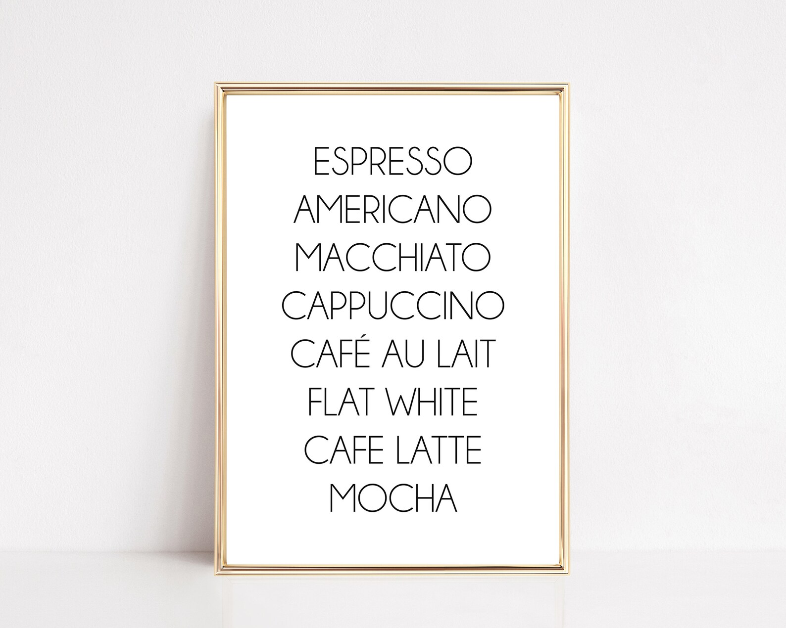 Coffee Bar Set of 3 Prints Coffee Bar Printable Wall Art - Etsy