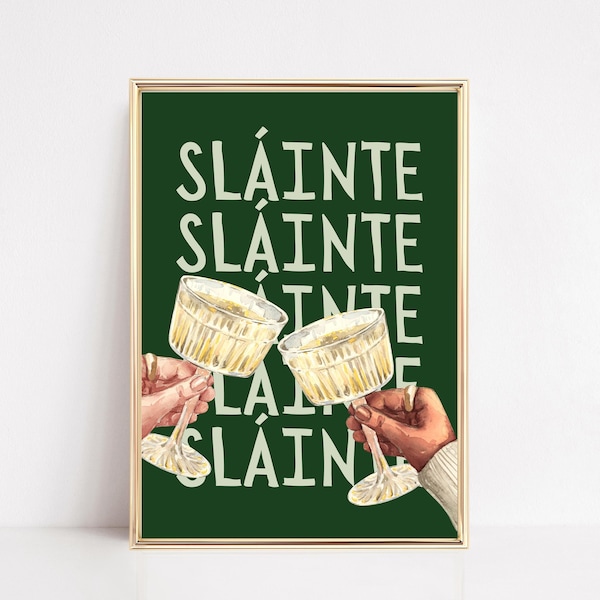 Slainte Print - Etsy