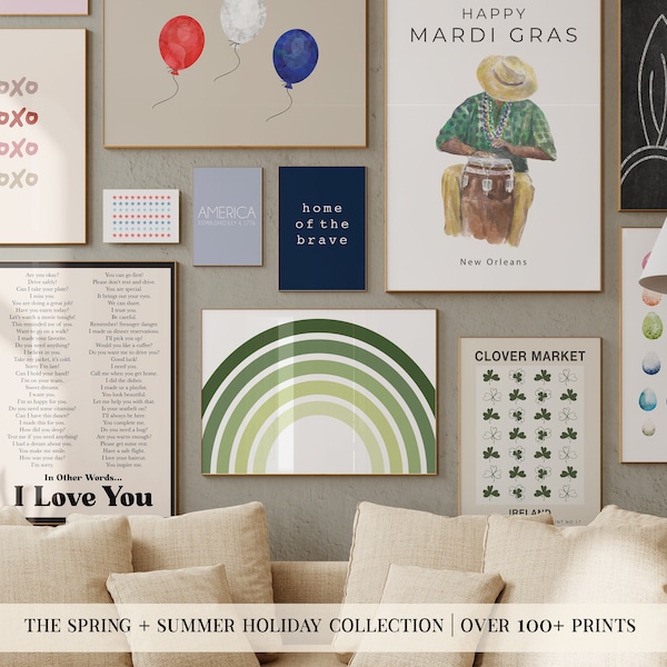 Spring Word Art - Etsy