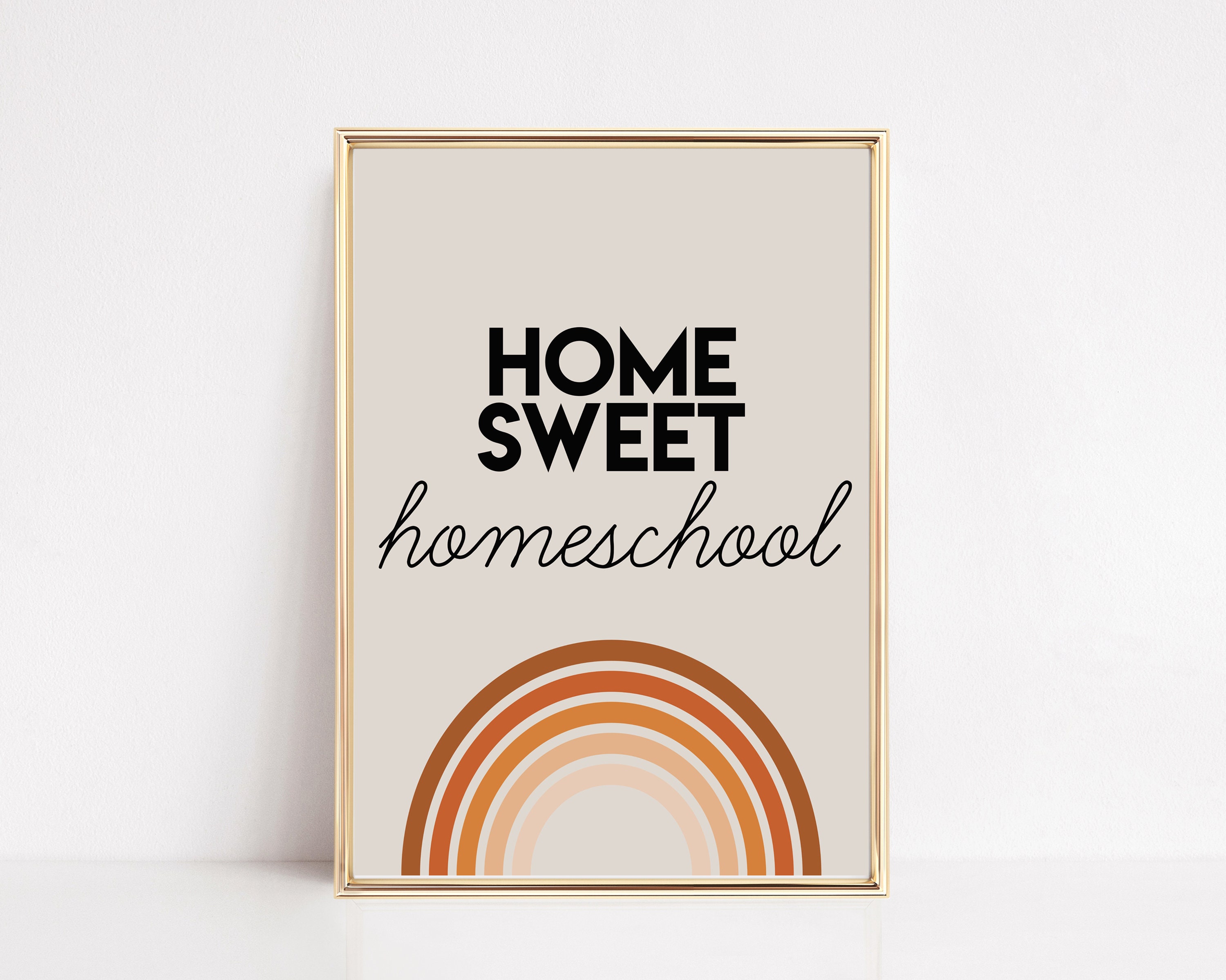 Home Sweet Homeschool Printable | Home Sweet Homeschool Sign | Home ...