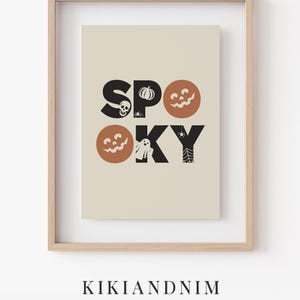 Cute Halloween Decor | Halloween Digital Print | Spooky Decor ...