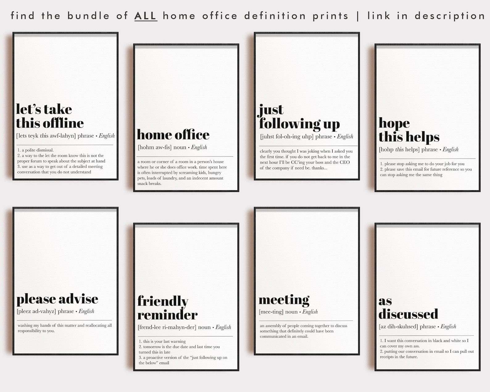 Cubicle Decor | Office Wall Art | Home Office Decor | Pto Prepare the ...