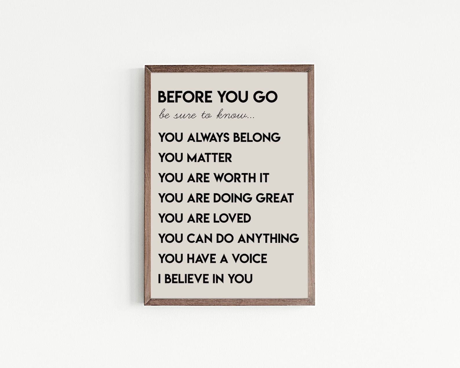 Affirmation Wall Art for Kids Inspirational Classroom Decor Kids Room ...