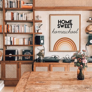 Home Sweet Homeschool Printable Home Sweet Homeschool Sign Home School ...