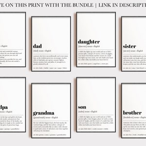Son Definition Print | Gifts for Kids | Boys Room Decor | Gifts for ...