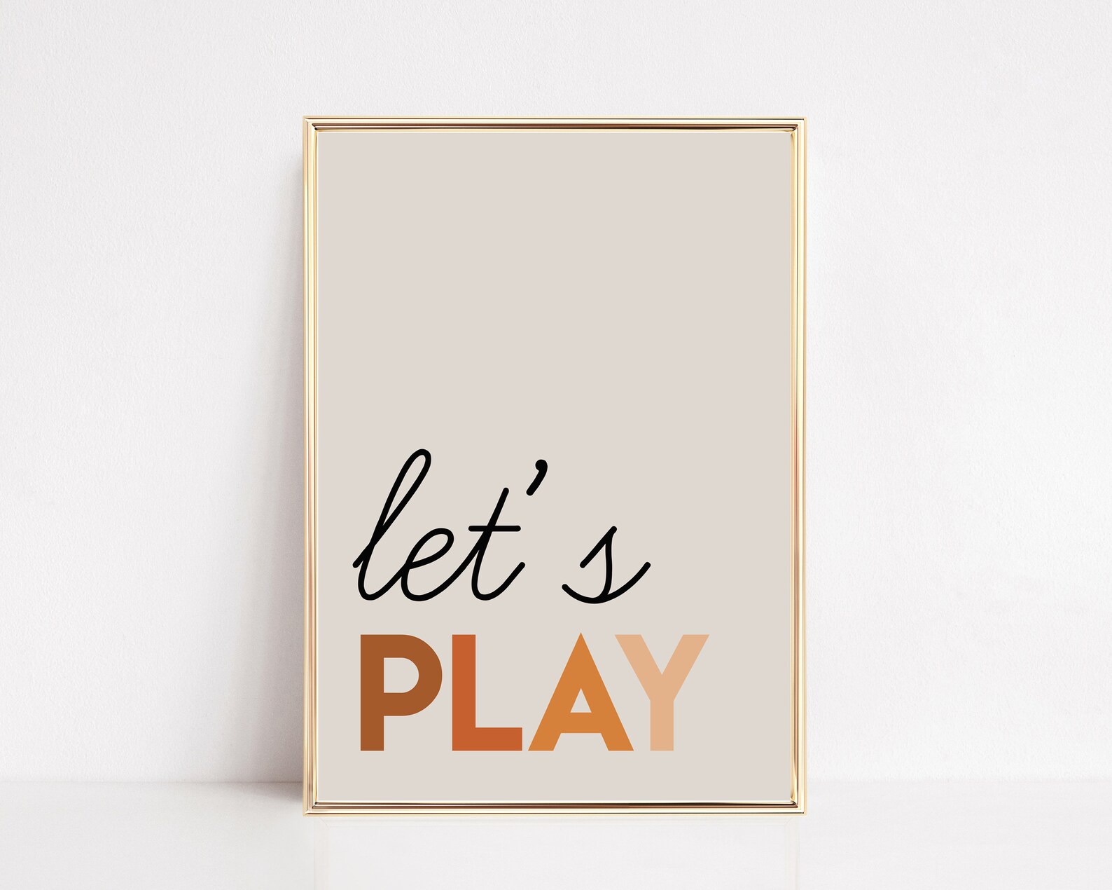 Let's Play Let's Read Sign Let's Play Printable - Etsy