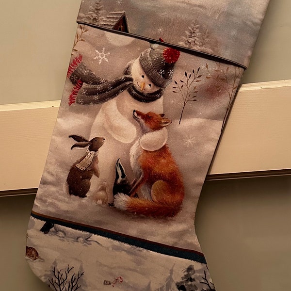 Christmas Stocking Fox - Etsy
