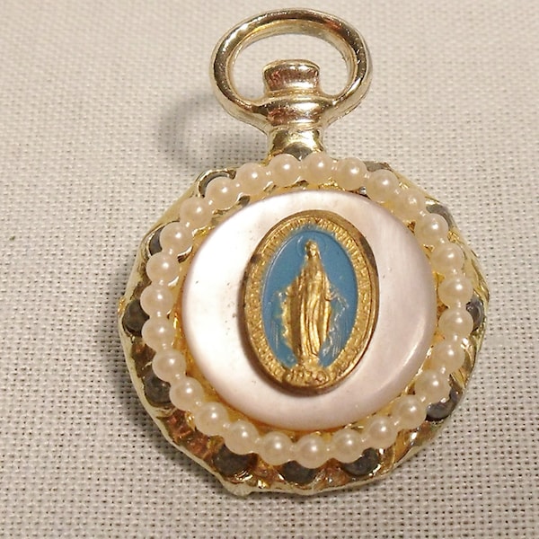 Virgin Mary Pin - Etsy