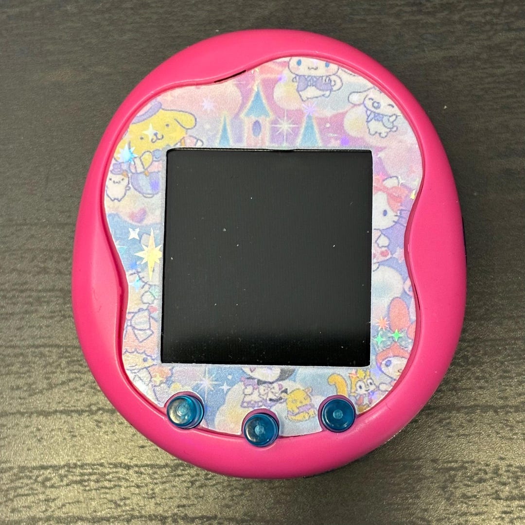 Tamagotchi Uni Holographic Faceplate - Anime 22 - Etsy