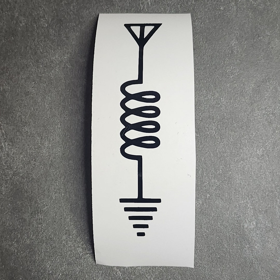Ham Radio Schematic Decal - Amateur Vinyl Sticker, Perfect for ...