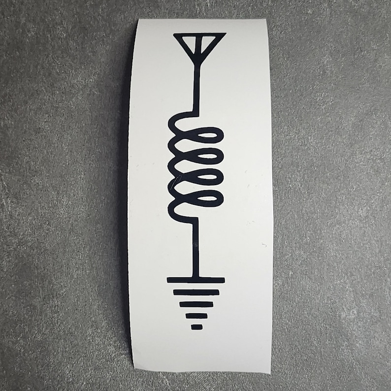 Ham Radio Schematic Decal - Amateur Vinyl Sticker, Perfect for ...