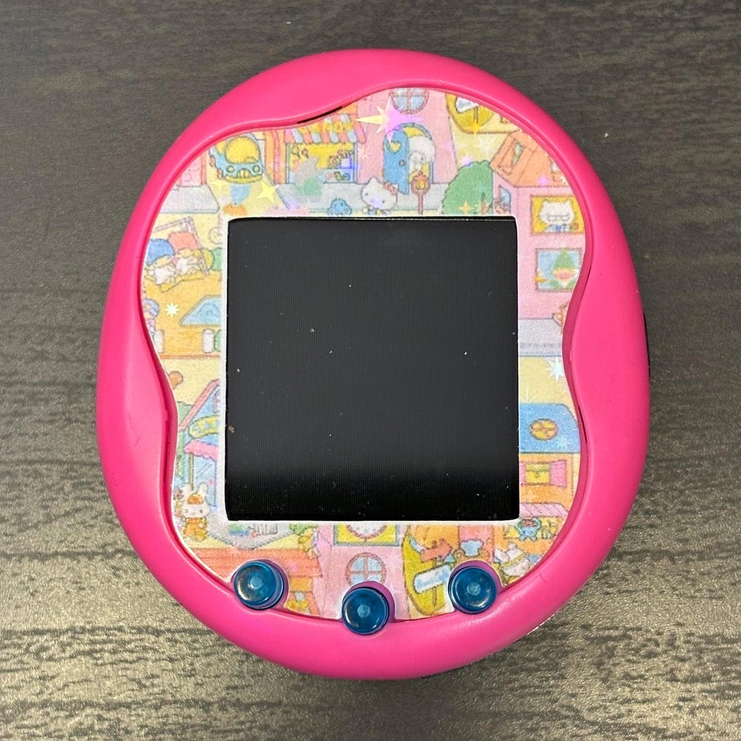 Tamagotchi Uni Holographic Faceplate - Anime 17 - Etsy