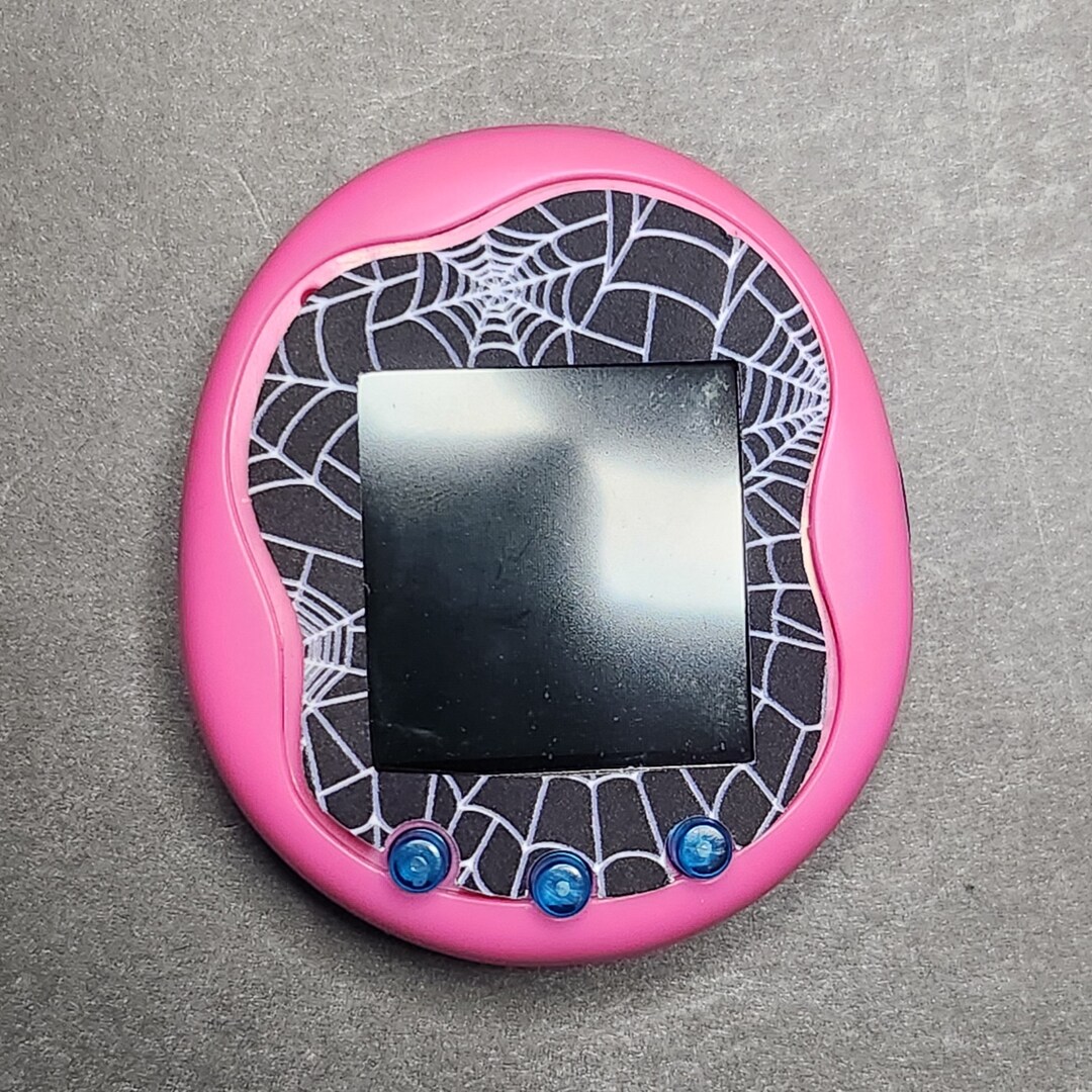 Faceplate for Tamagotchi Uni - Spider Web - Electronic Pet Skin - Etsy