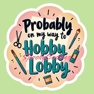 Hobby Lobby Decals - Etsy
