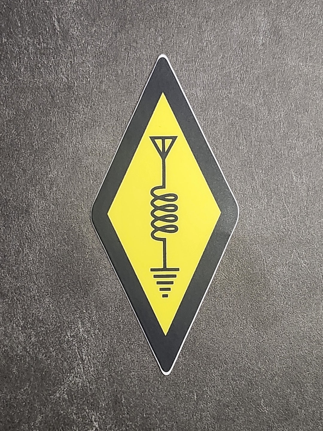 Ham Radio Symbol Sticker, 3" Waterproof Vinyl, Ideal for Outdoor ...