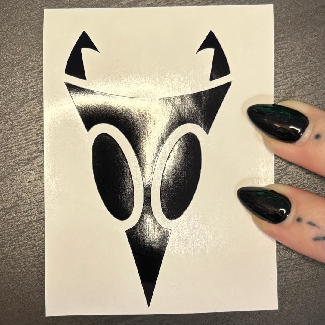 Irkin Symbol Vinyl Sticker From Invader Zim - Durable Decal for Fans ...