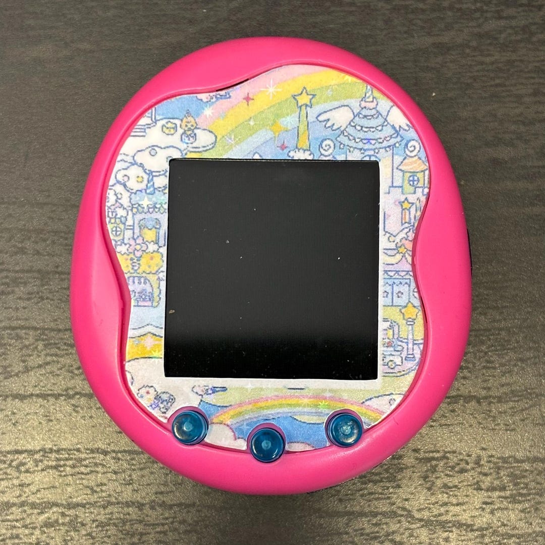 Tamagotchi Uni Holographic Faceplate - Anime 2 - Etsy