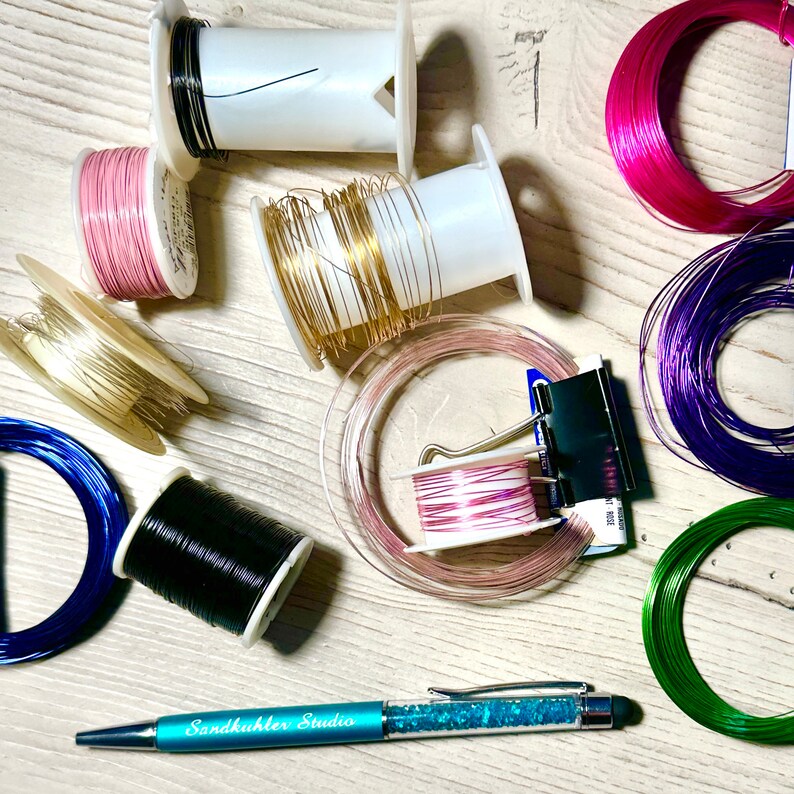 Forming Hollow Wire Forms. A Downloadable Step-by-step - Etsy