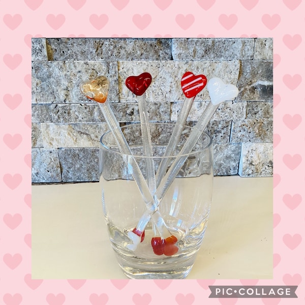 Glass Cocktail Stirrers - Etsy