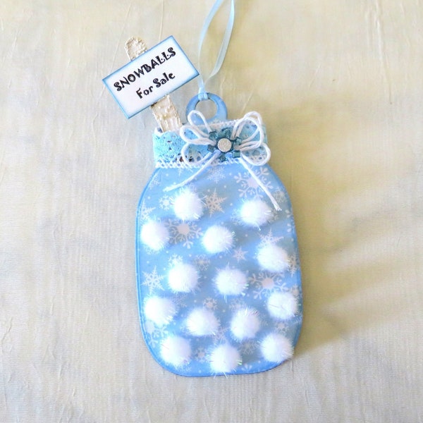 Snowball Pom Pom - Etsy