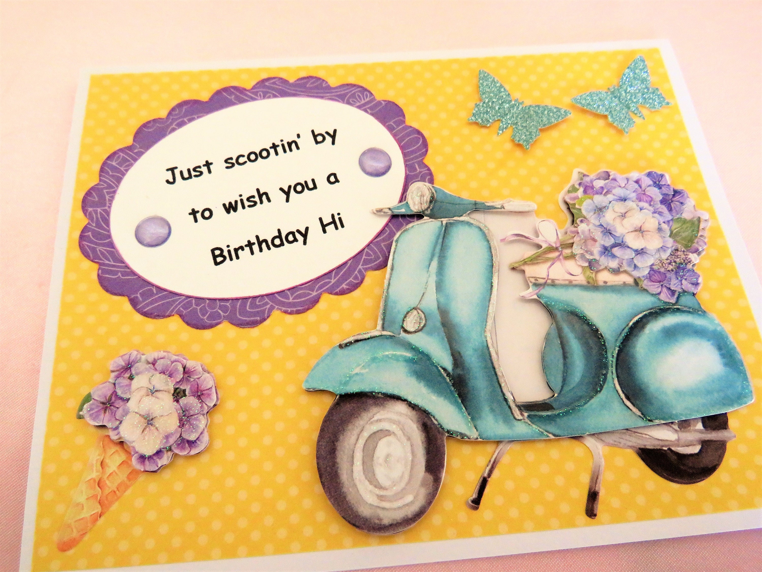 Birthday Card Whimsical Card Birthday Greeting Card Birthday - Etsy.de