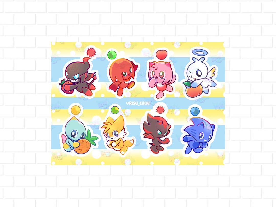 Chao Sticker Sheet - Etsy