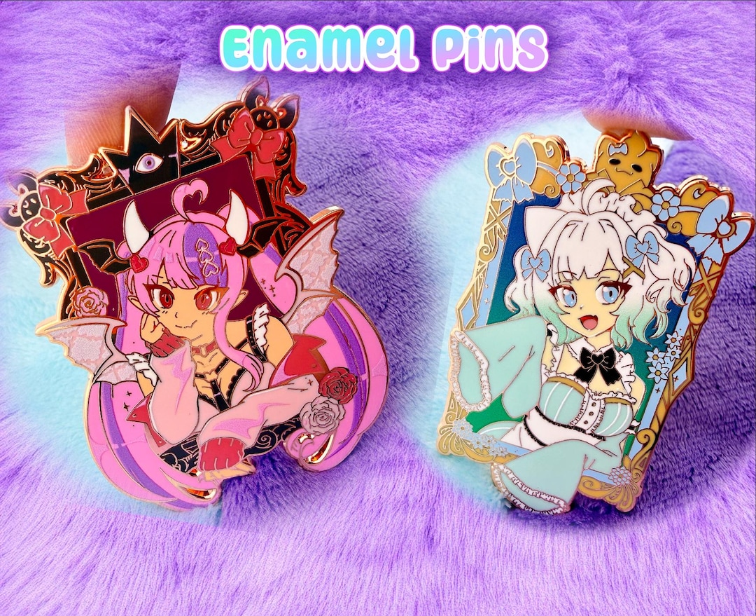 Vtuber Enamel Pins - Etsy