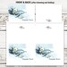 Dolphin Thank You Cards, Ocean Baby / Bridal Shower Printable INSTANT ...